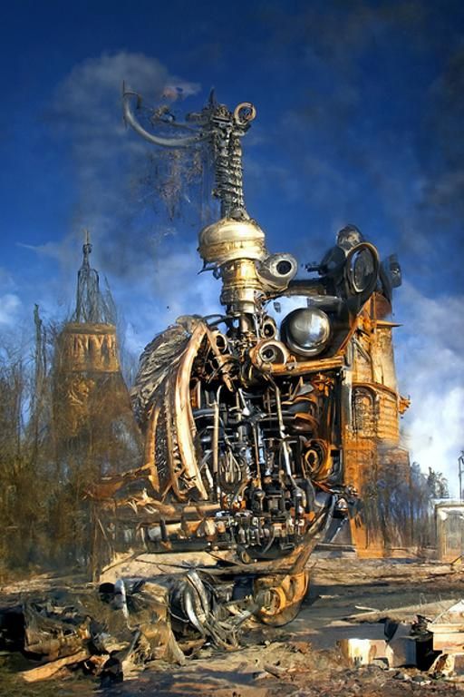 Doom Machina - AI Generated Artwork - NightCafe Creator