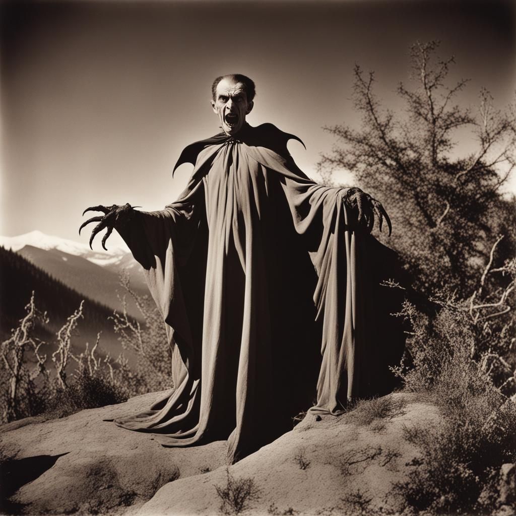 ecological horror dracula vampire beast photograph by Ansel Adams, Aly ...