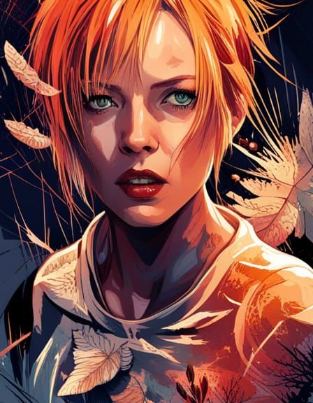Leeloo Dallas, Multipass! - AI Generated Artwork - NightCafe Creator