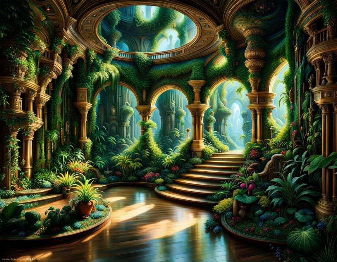 Biodome - AI Generated Artwork - NightCafe Creator