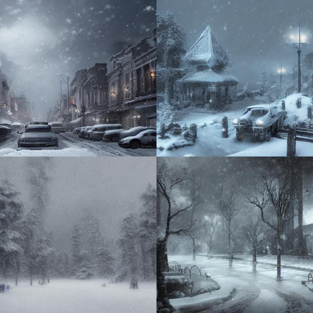 snow - AI Generated Artwork - NightCafe Creator
