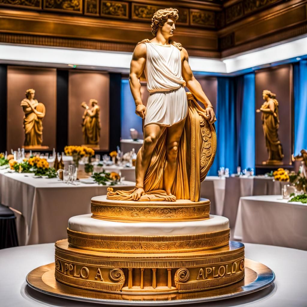 The Apollo cake - AI Generated Artwork - NightCafe Creator