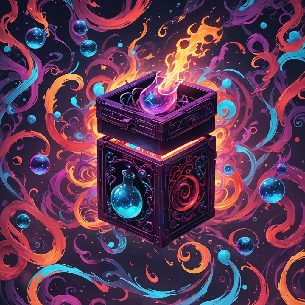 Hope in a Box - AI Generated Artwork - NightCafe Creator