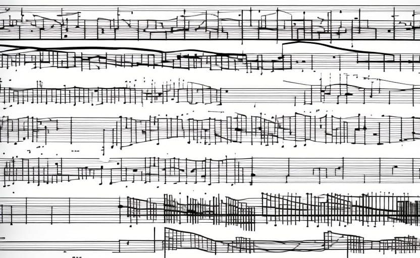 graphic music notation - Graphic Music Notation in Thick Lay...