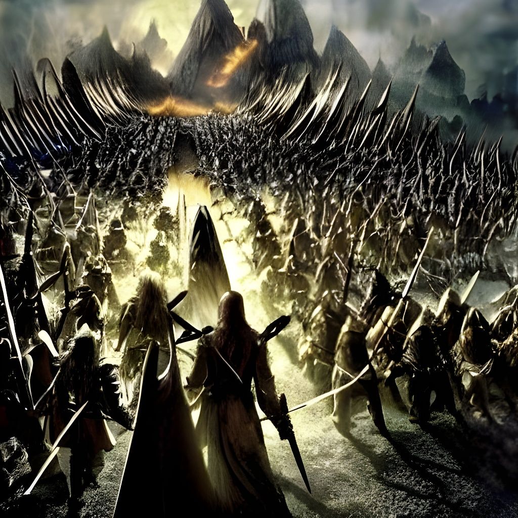 Epic Battle scene - AI Generated Artwork - NightCafe Creator