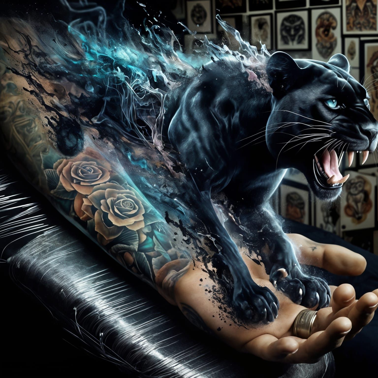 Masterpiece in Motion - tattoo edition!