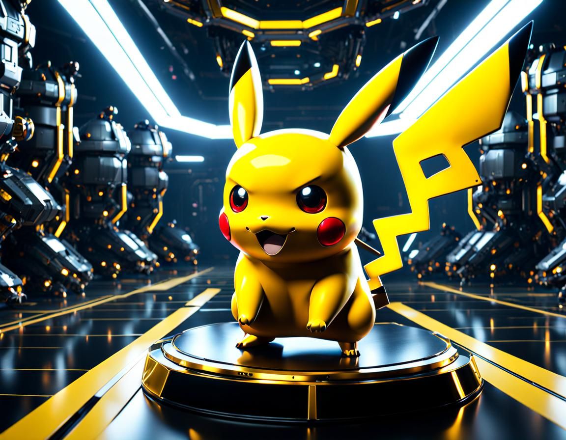 Pokemon Pikachu Pokemon - AI Generated Artwork - NightCafe Creator