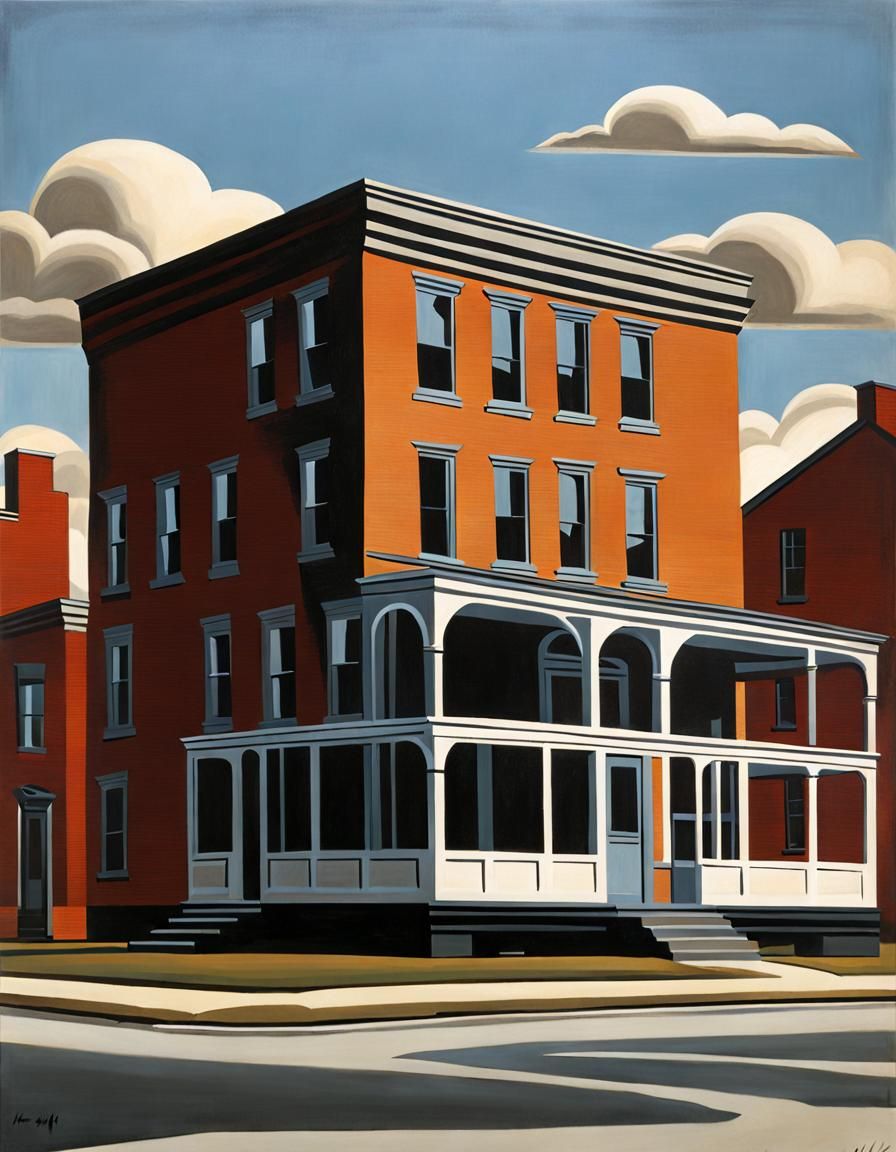 art by George Ault - AI Generated Artwork - NightCafe Creator