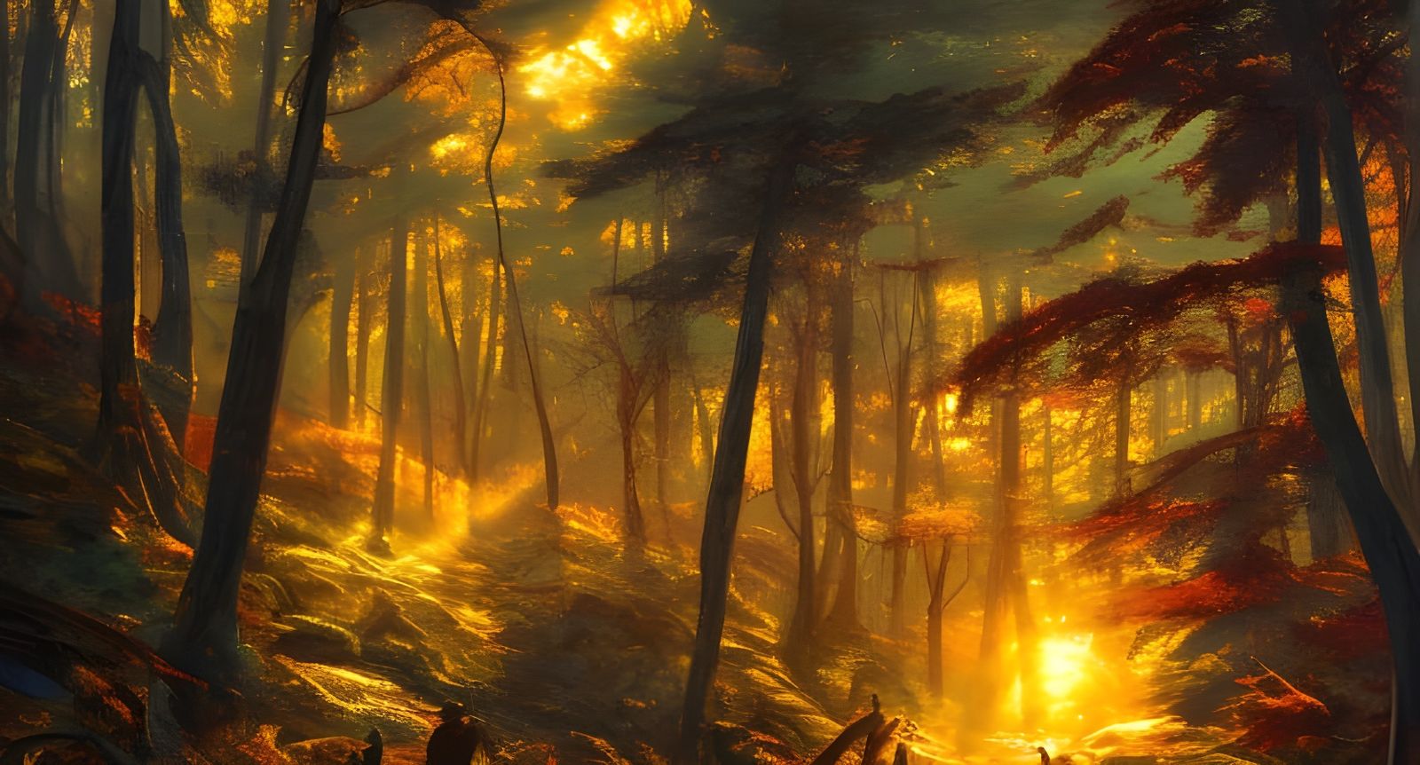 Hiking Scenery 3 - AI Generated Artwork - NightCafe Creator