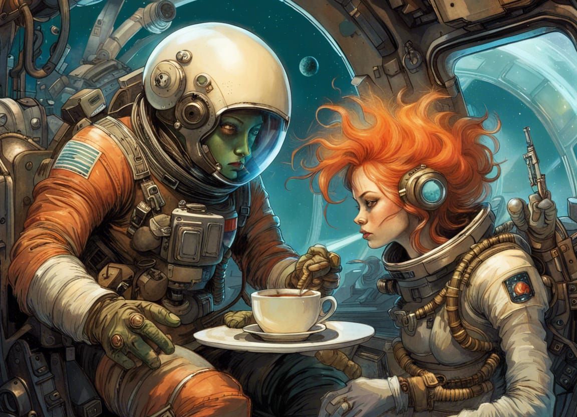 Does this taste Alien to You? - AI Generated Artwork - NightCafe Creator