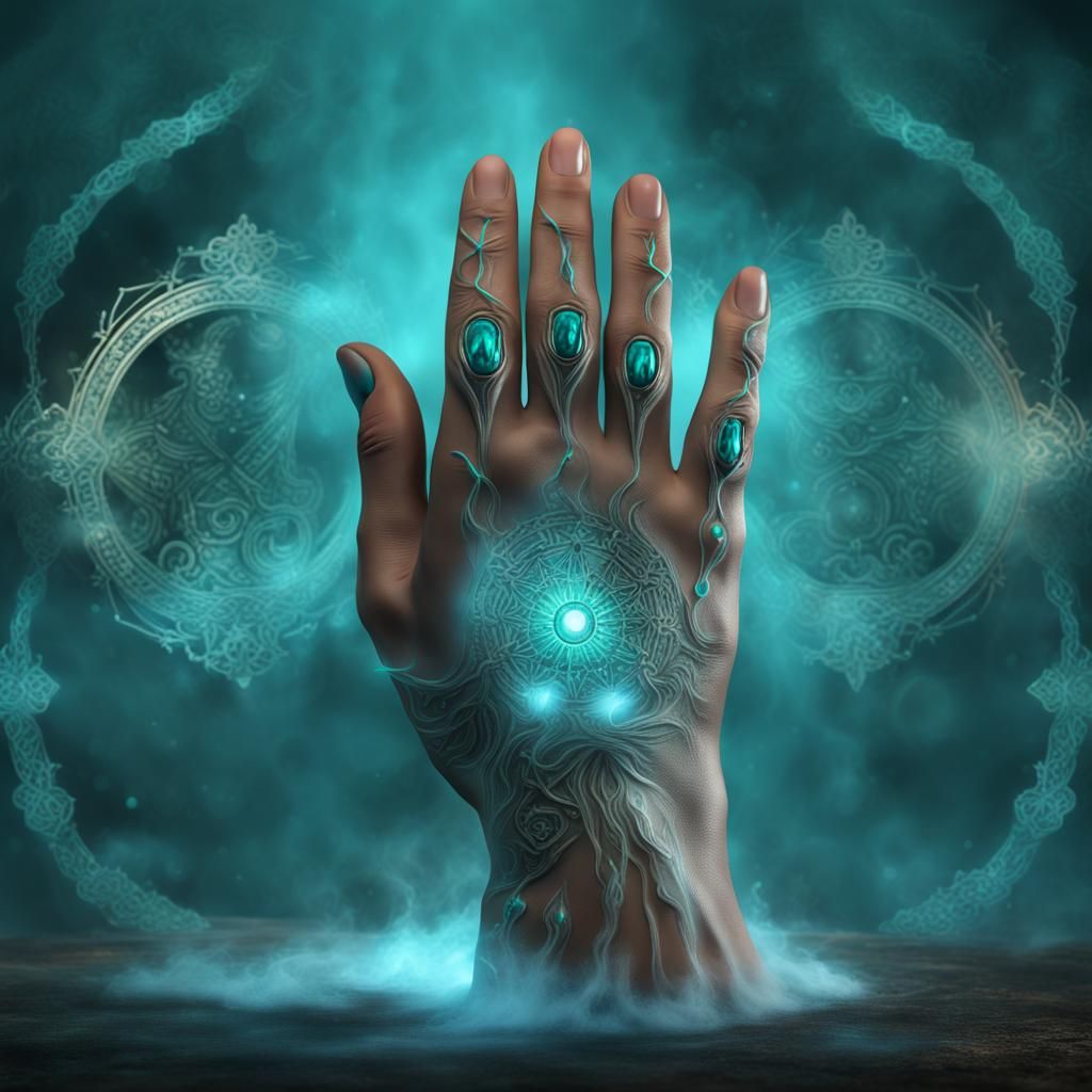 Mystic Hand 14 - AI Generated Artwork - NightCafe Creator