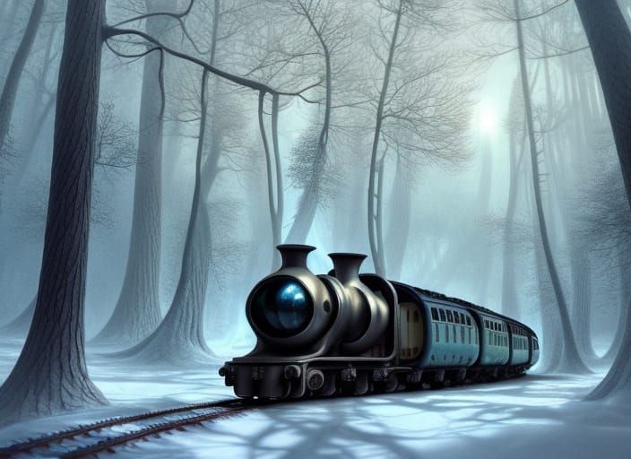 Train - AI Generated Artwork - NightCafe Creator