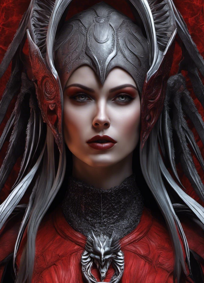 The Morrigan, goddes of war - AI Generated Artwork - NightCafe Creator