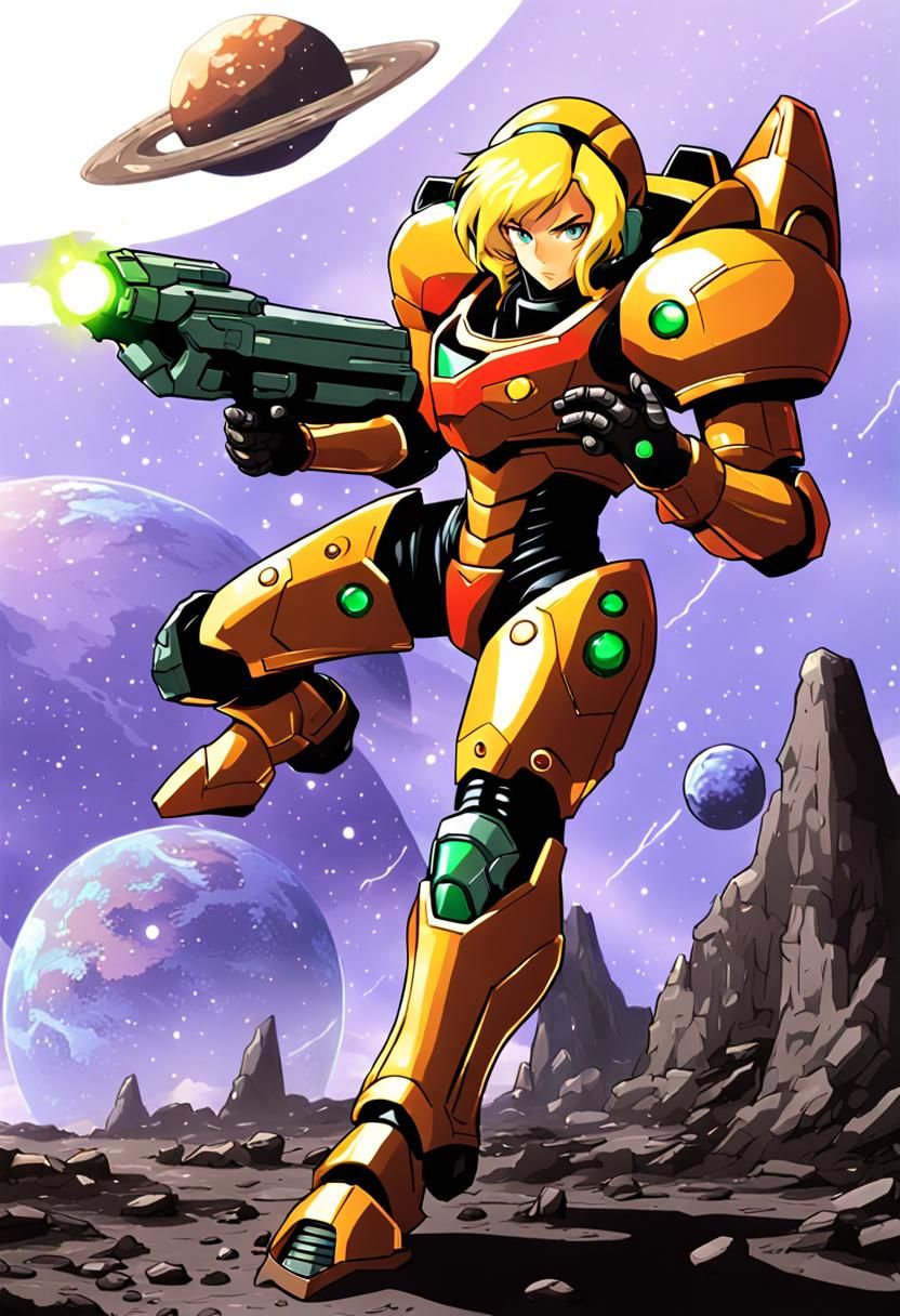 Samus Aran - AI Generated Artwork - NightCafe Creator