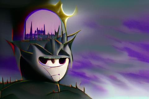 dark ruler of the world cel-shaded - AI Generated Artwork - NightCafe ...