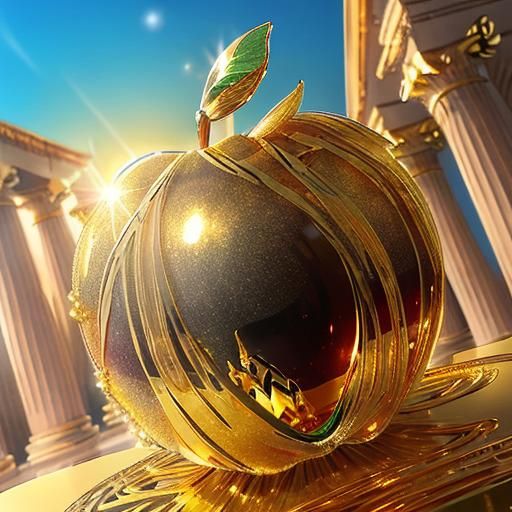 The Apple of Discord - AI Generated Artwork - NightCafe Creator