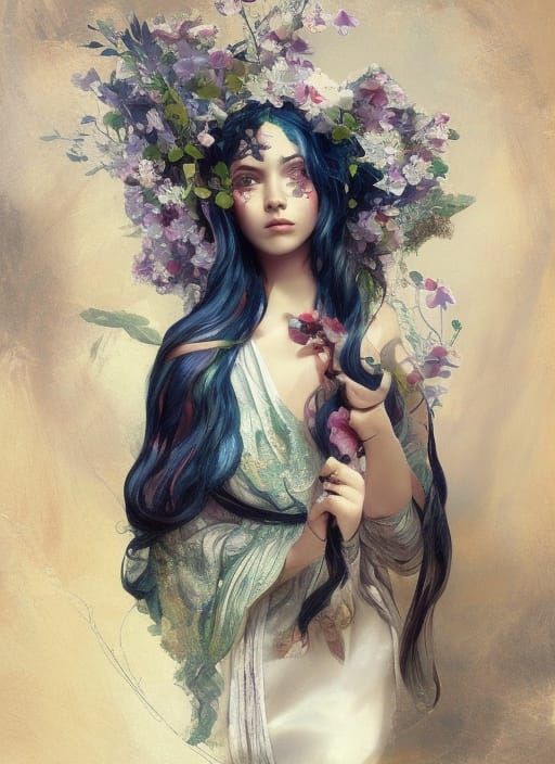 Persephone - AI Generated Artwork - NightCafe Creator
