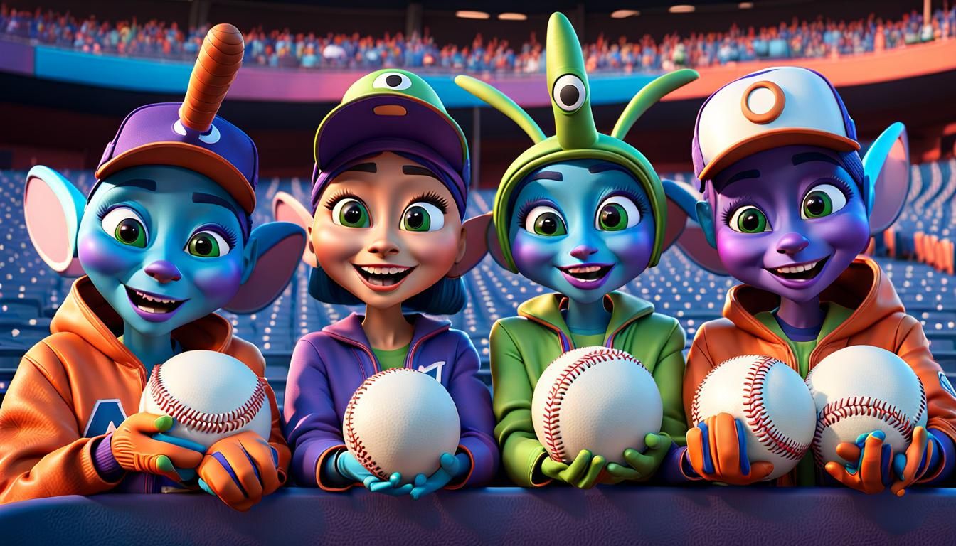 Four Lucky Fans (Later Determined to Have Used Telekinesis to Guide Fly ...