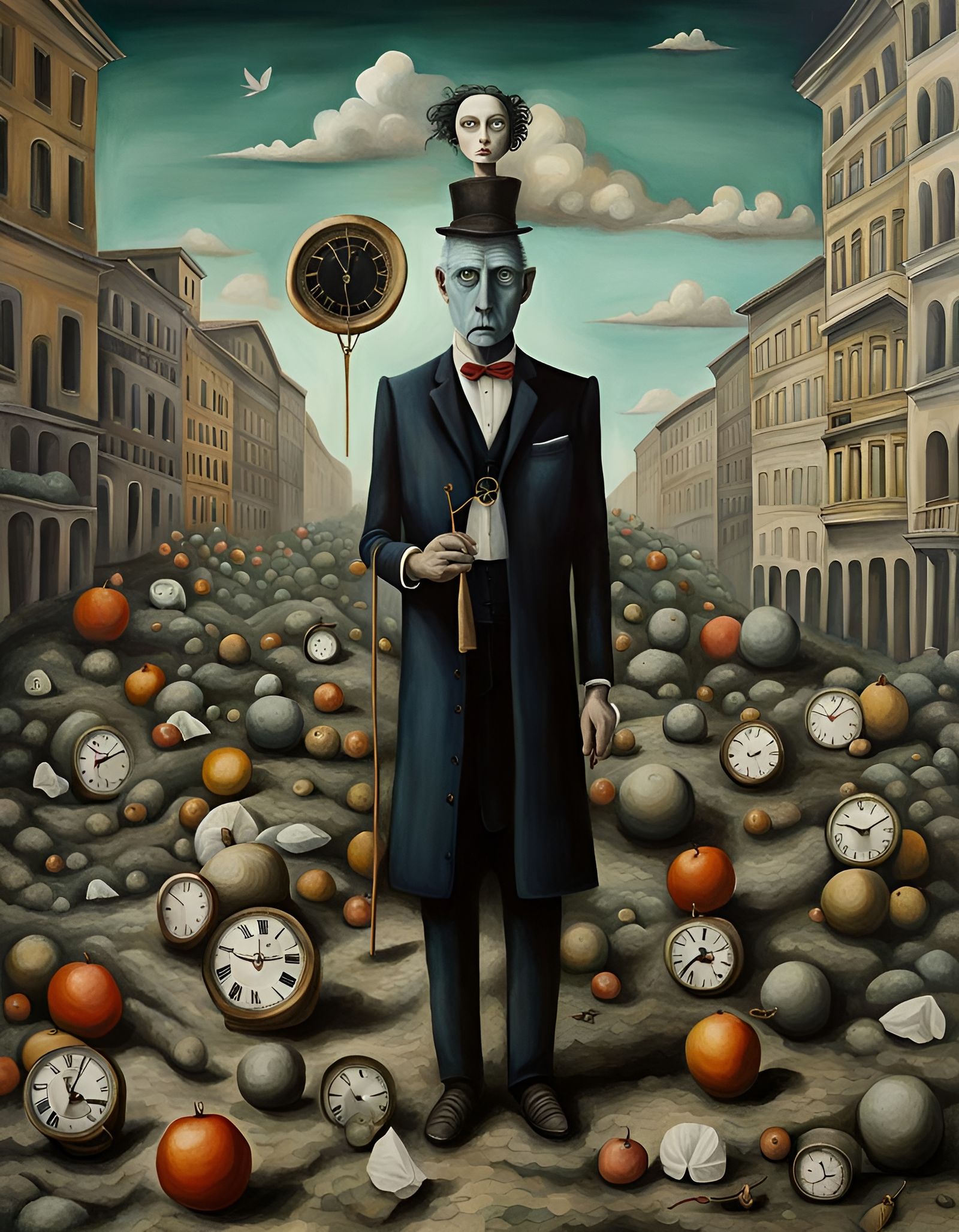 Times New Roman, #surreal - AI Generated Artwork - NightCafe Creator