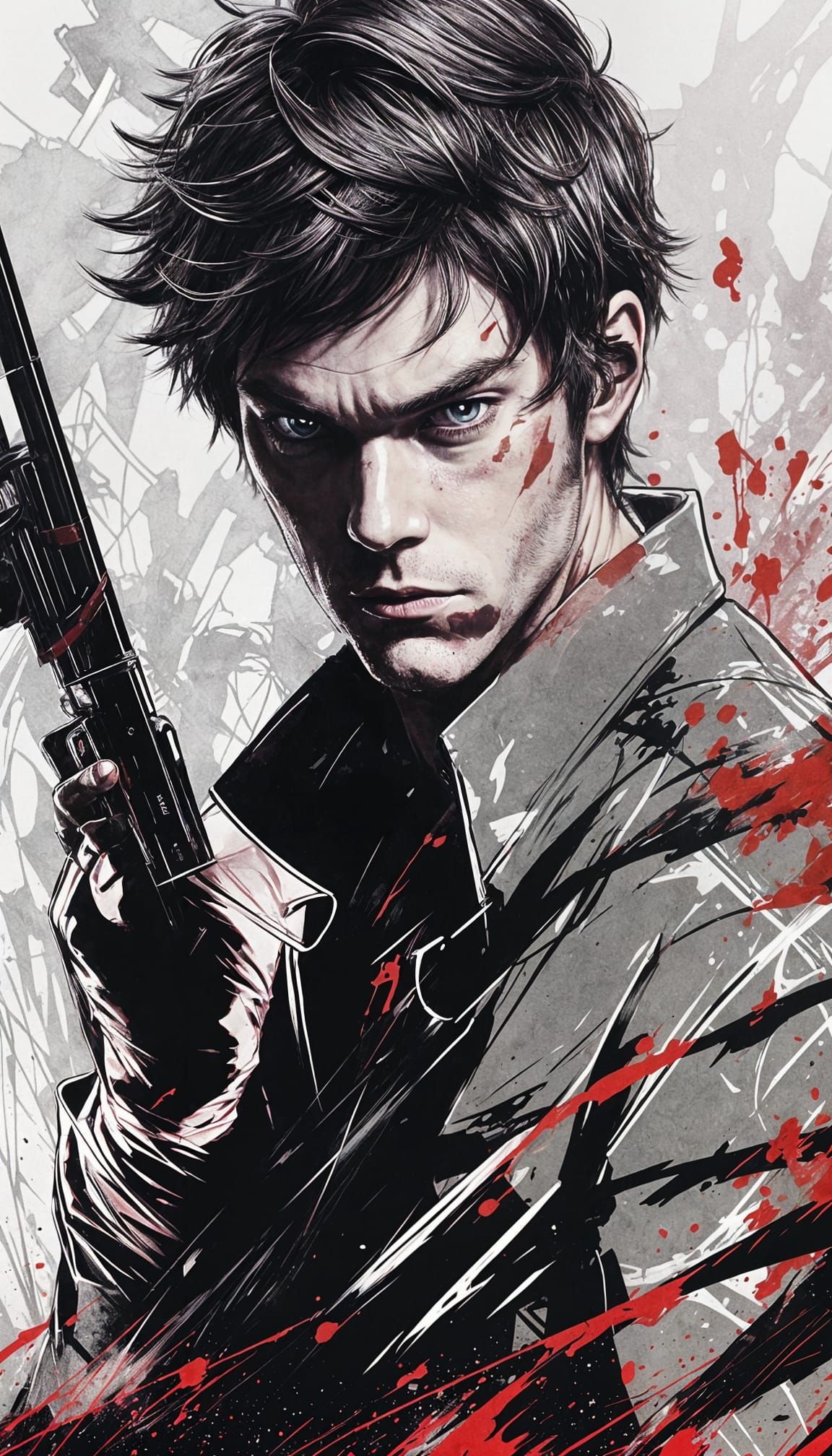 Dexter Morgan - Dark Anime-Inspired Character Study of Dexte...