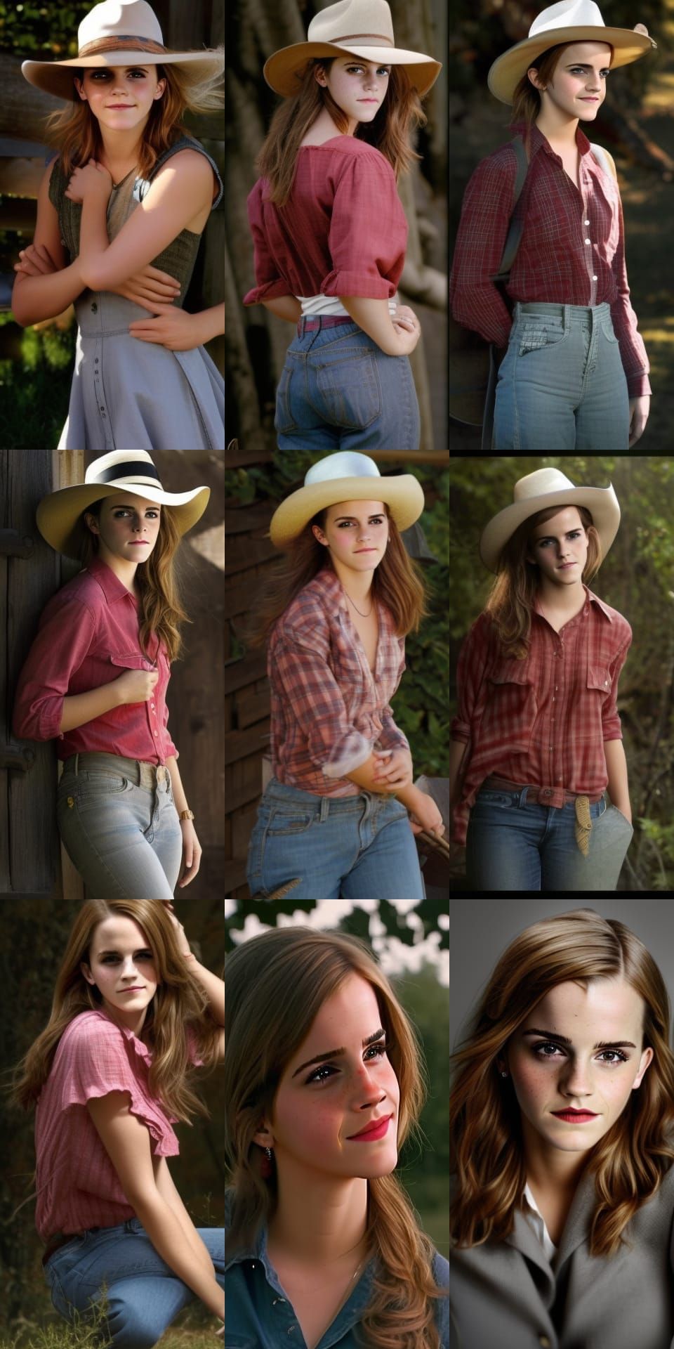 emma watson country girl southern - AI Generated Artwork - NightCafe ...