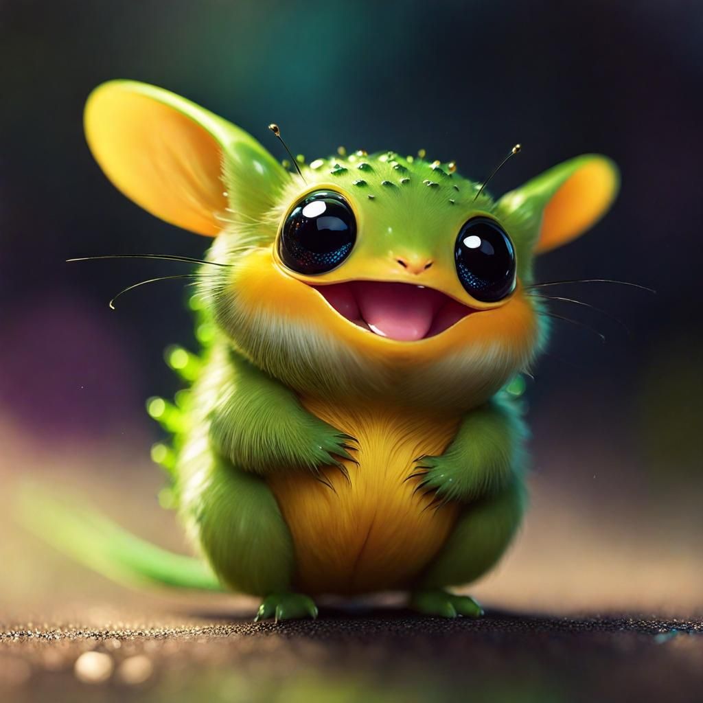 by artist "tiny creature all smiles" - AI Generated Artwork - NightCafe ...