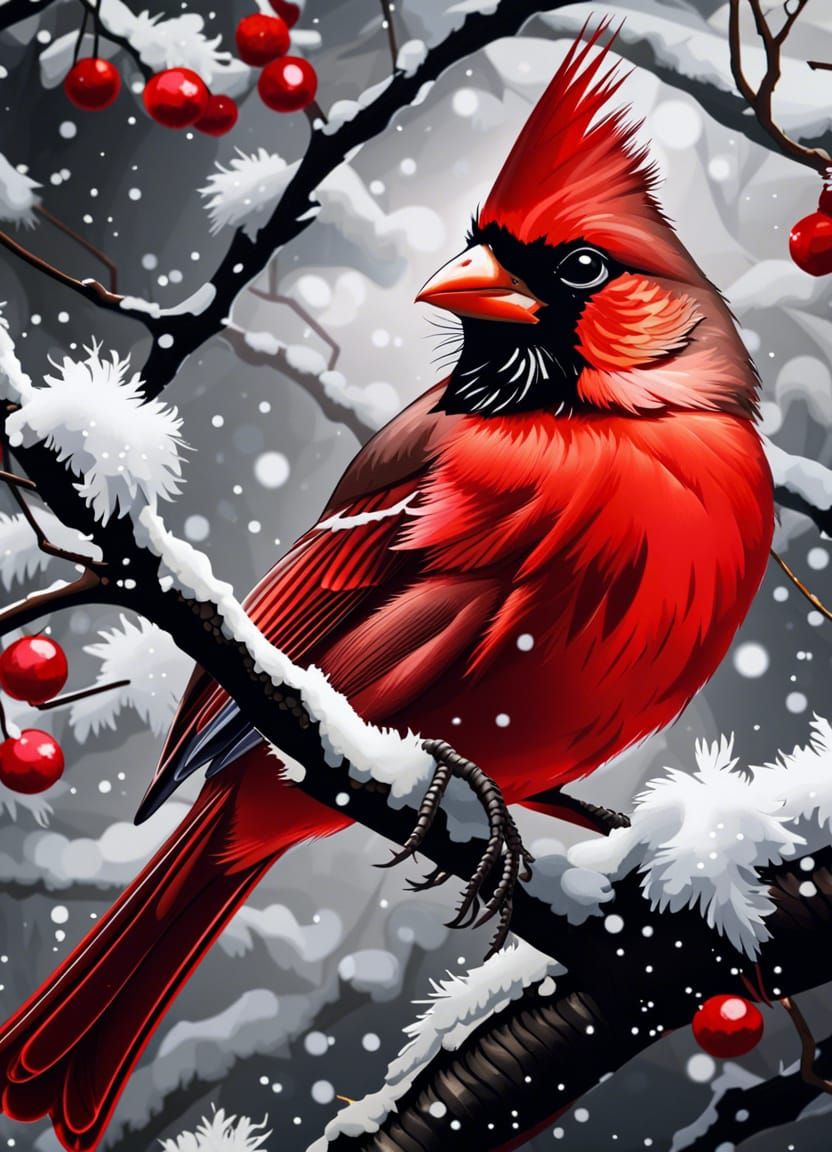 Cardinal - AI Generated Artwork - NightCafe Creator