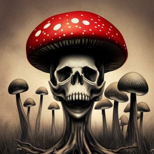 a close up of a skull - AI Generated Artwork - NightCafe Creator