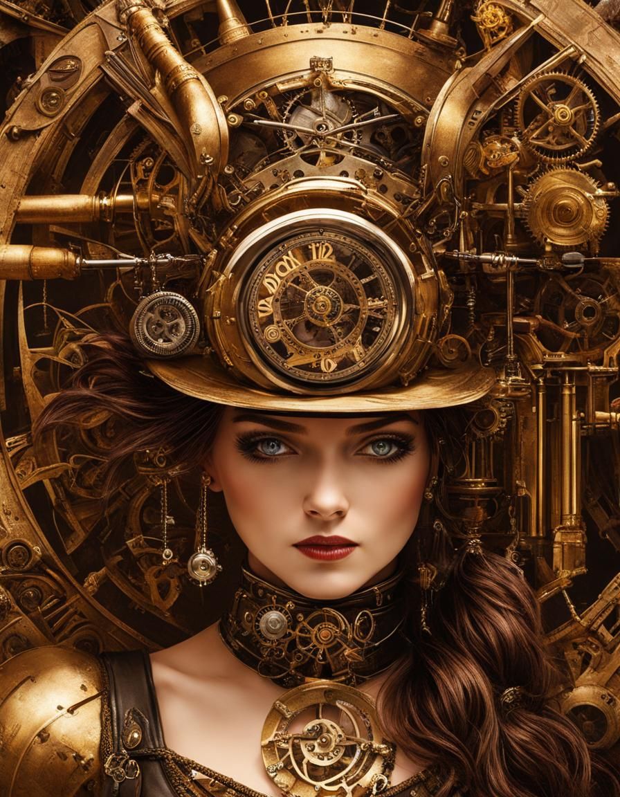 Mechanical Hat - AI Generated Artwork - NightCafe Creator