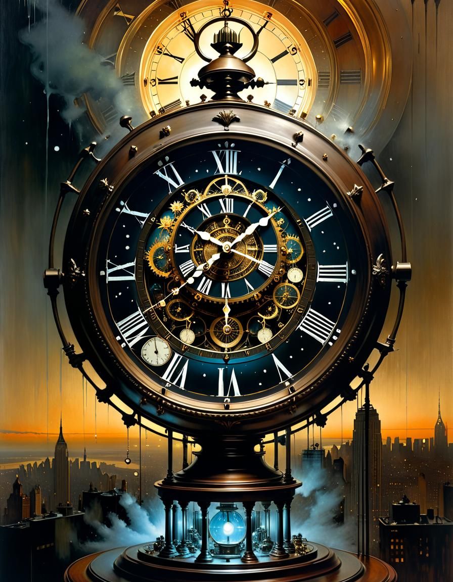 Clockwork - AI Generated Artwork - NightCafe Creator