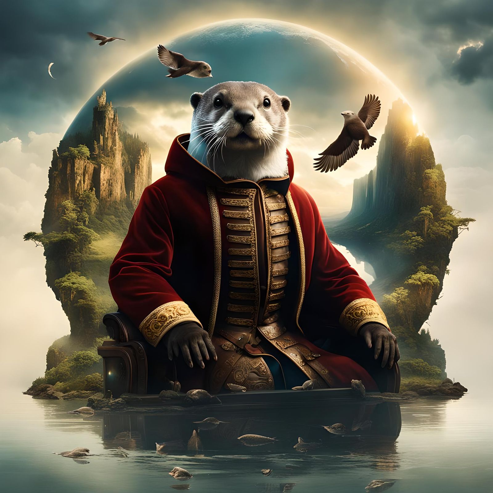 Otterman Empire - AI Generated Artwork - NightCafe Creator