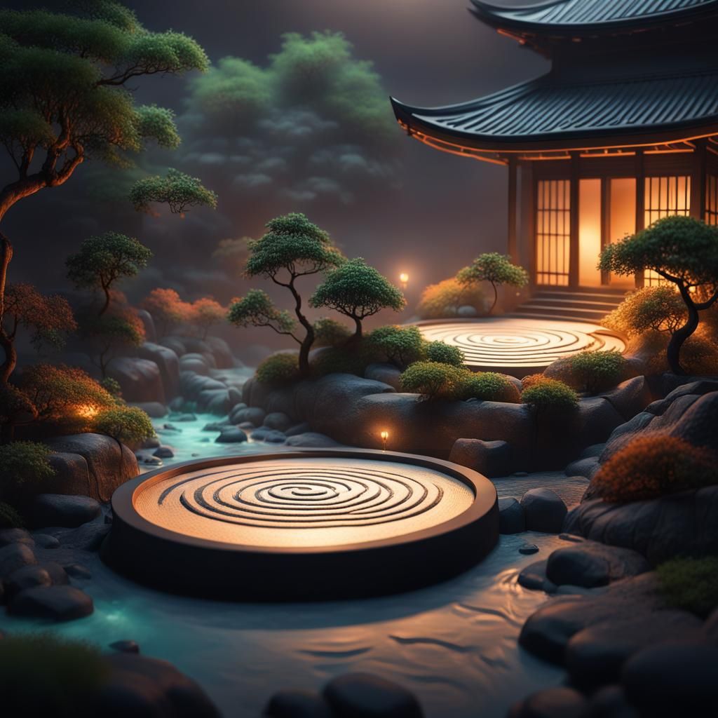 Peaceful - AI Generated Artwork - NightCafe Creator