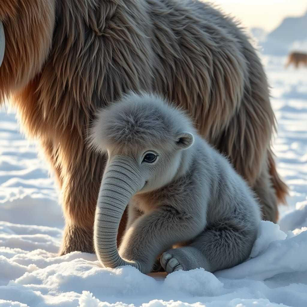 Baby mammoth - Baby mammoth