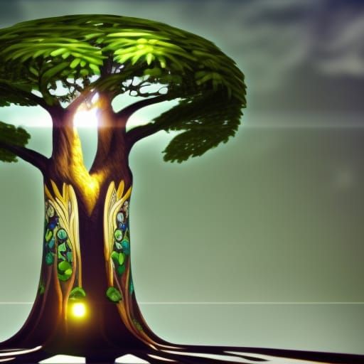 Tree of Life - AI Generated Artwork - NightCafe Creator