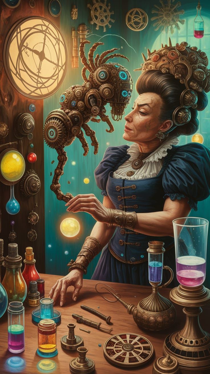 Magical process of invention V - Surreal Alchemist Crafts En...