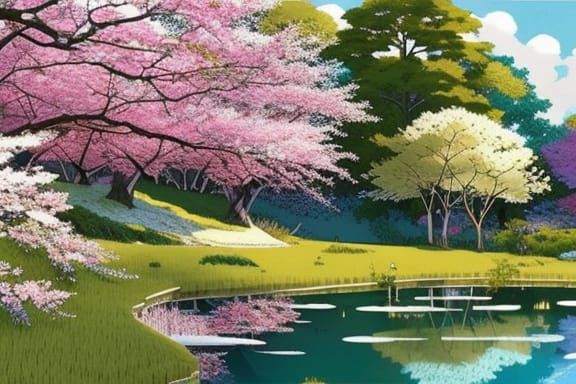 Spring - AI Generated Artwork - NightCafe Creator