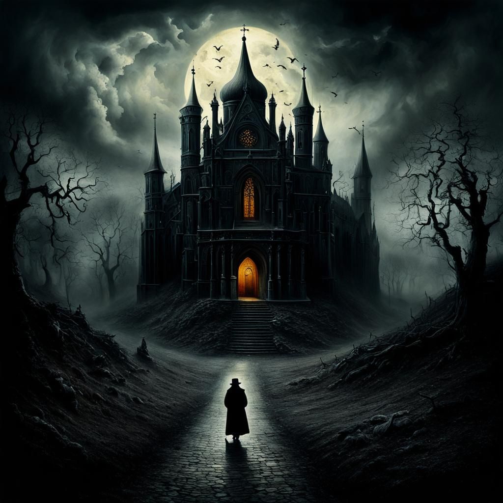 Gothic surrealism - AI Generated Artwork - NightCafe Creator