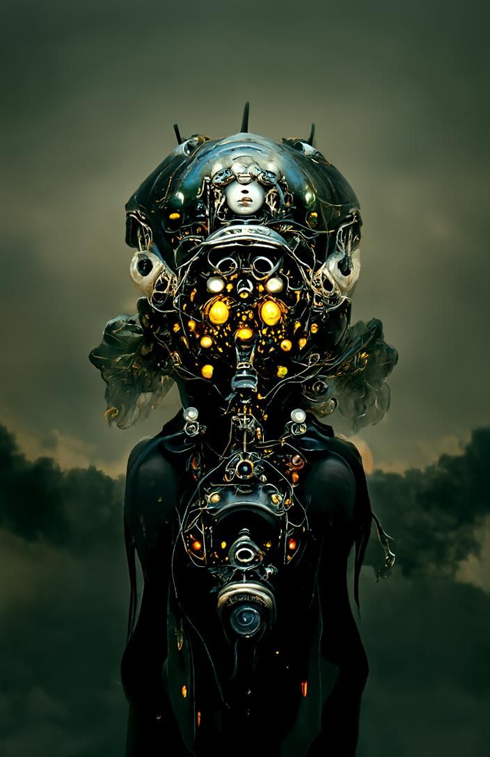 Face of the Post-apocalyptic Wanderer - AI Generated Artwork ...