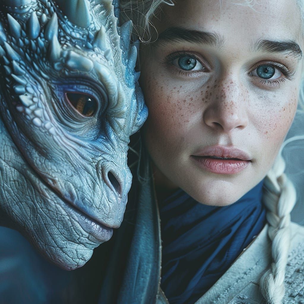 The wonderful Emilia Clarke - AI Generated Artwork - NightCafe Creator