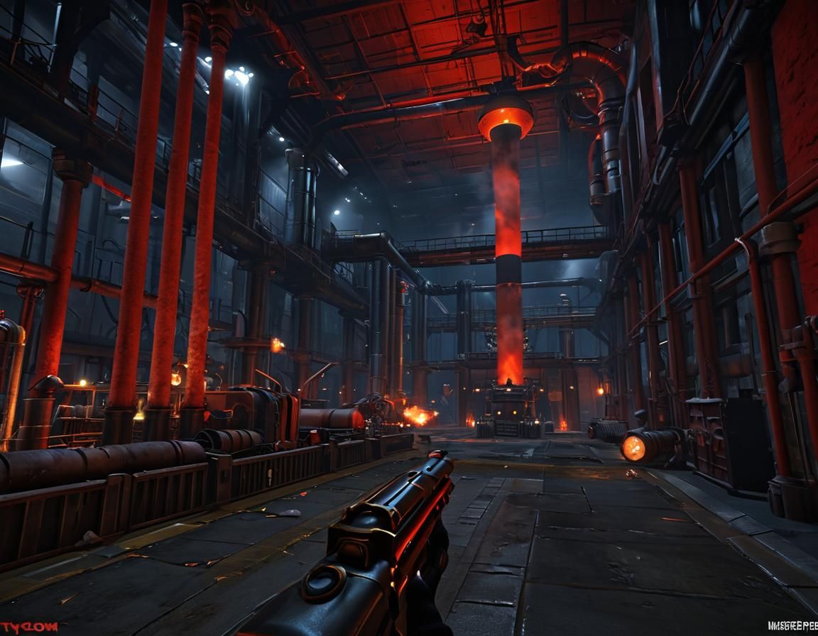 Doom Tycoon ⚙️ Sneak Peek ⚙️ Steampunk Industrial Factory (Remap Render ...