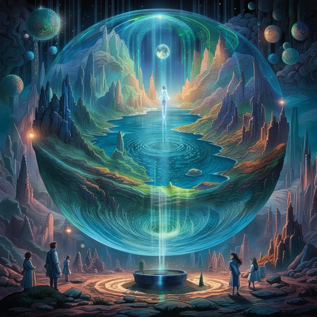 Hologram - AI Generated Artwork - NightCafe Creator