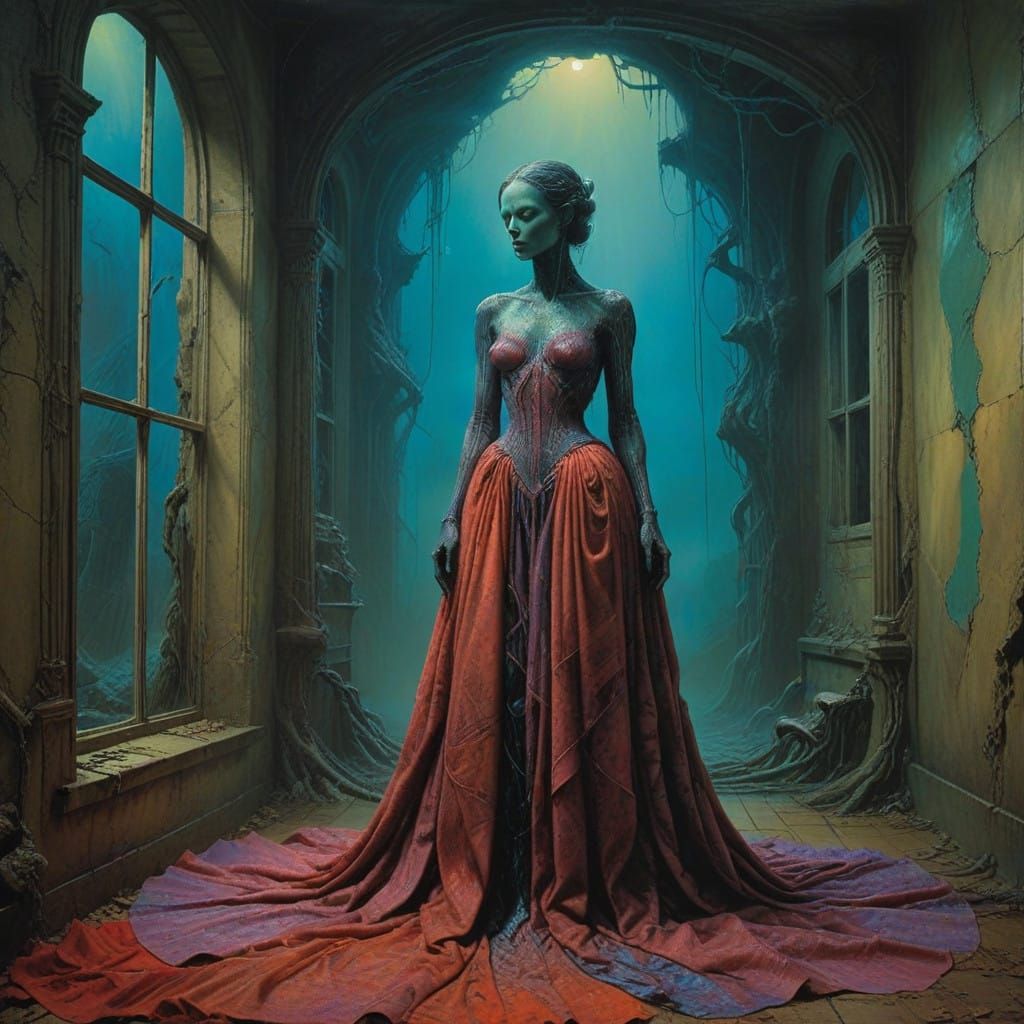 Melted manor windows - Melted manor windows