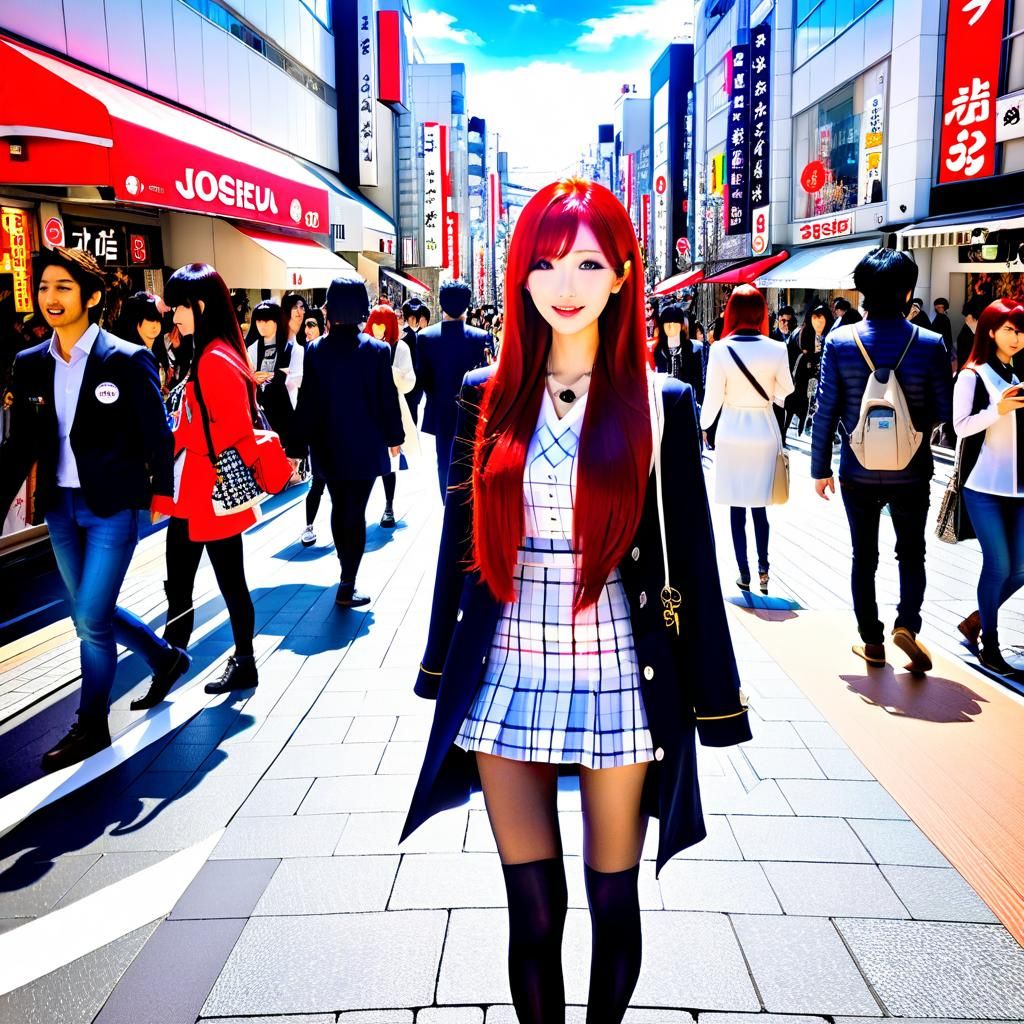 Fashion Shot @Sabaku_Neko - AI Generated Artwork - NightCafe Creator