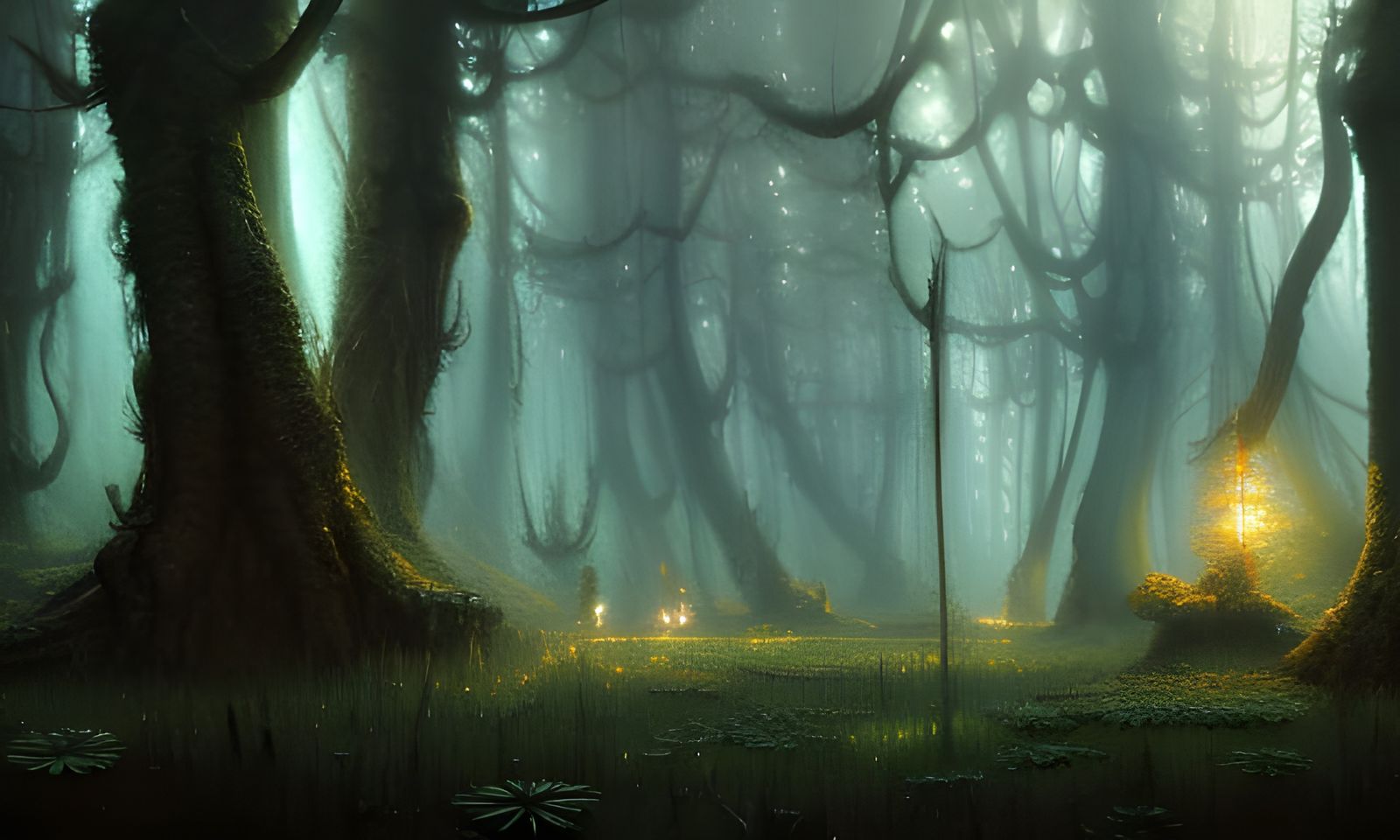 Deep in Grove - AI Generated Artwork - NightCafe Creator