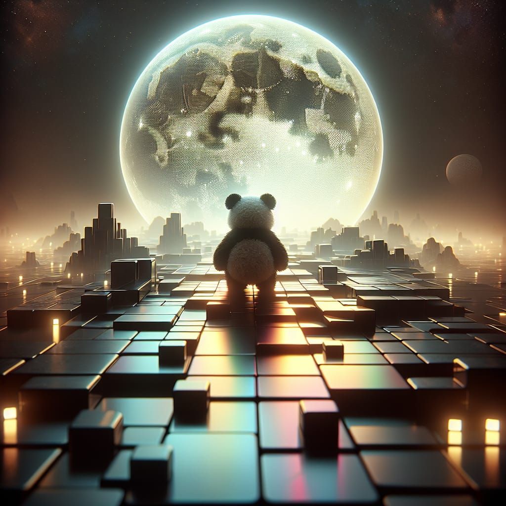 Steampunk Panda - AI Generated Artwork - NightCafe Creator