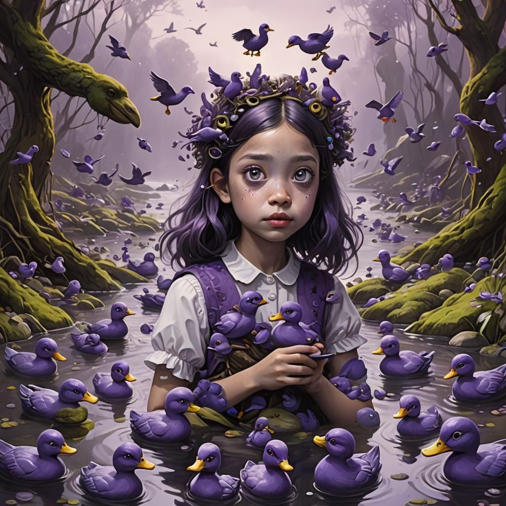 Quackie Heaven - AI Generated Artwork - NightCafe Creator