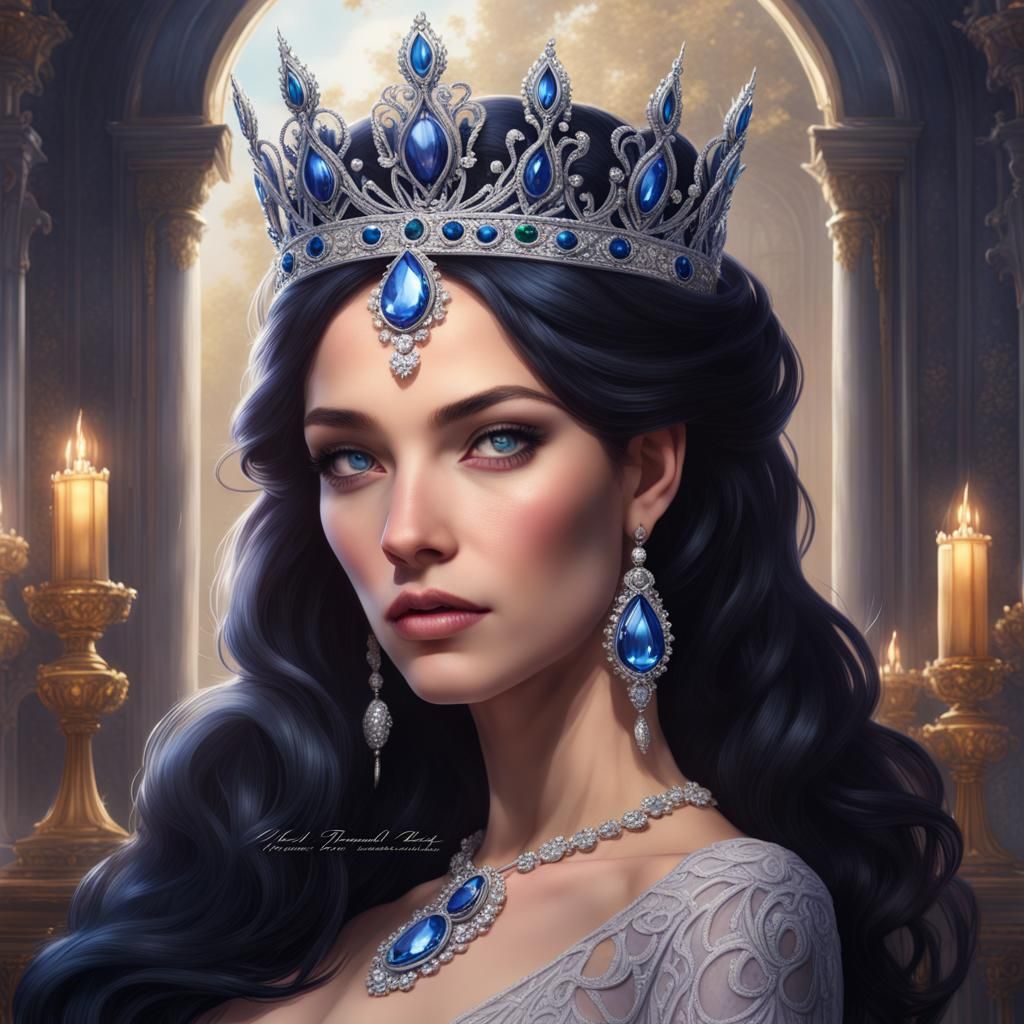 Queen Seraphina - AI Generated Artwork - NightCafe Creator