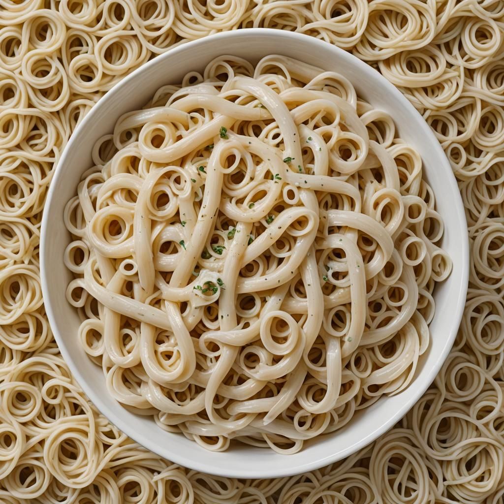 delicious wormy spaghetti - AI Generated Artwork - NightCafe Creator