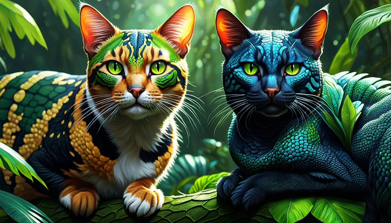 Wildcats /2 - AI Generated Artwork - NightCafe Creator