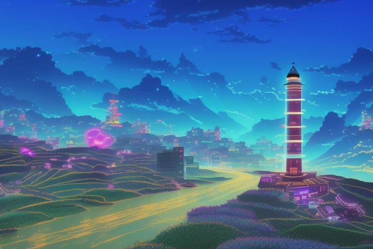 Insert Witty Tower Title - AI Generated Artwork - NightCafe Creator